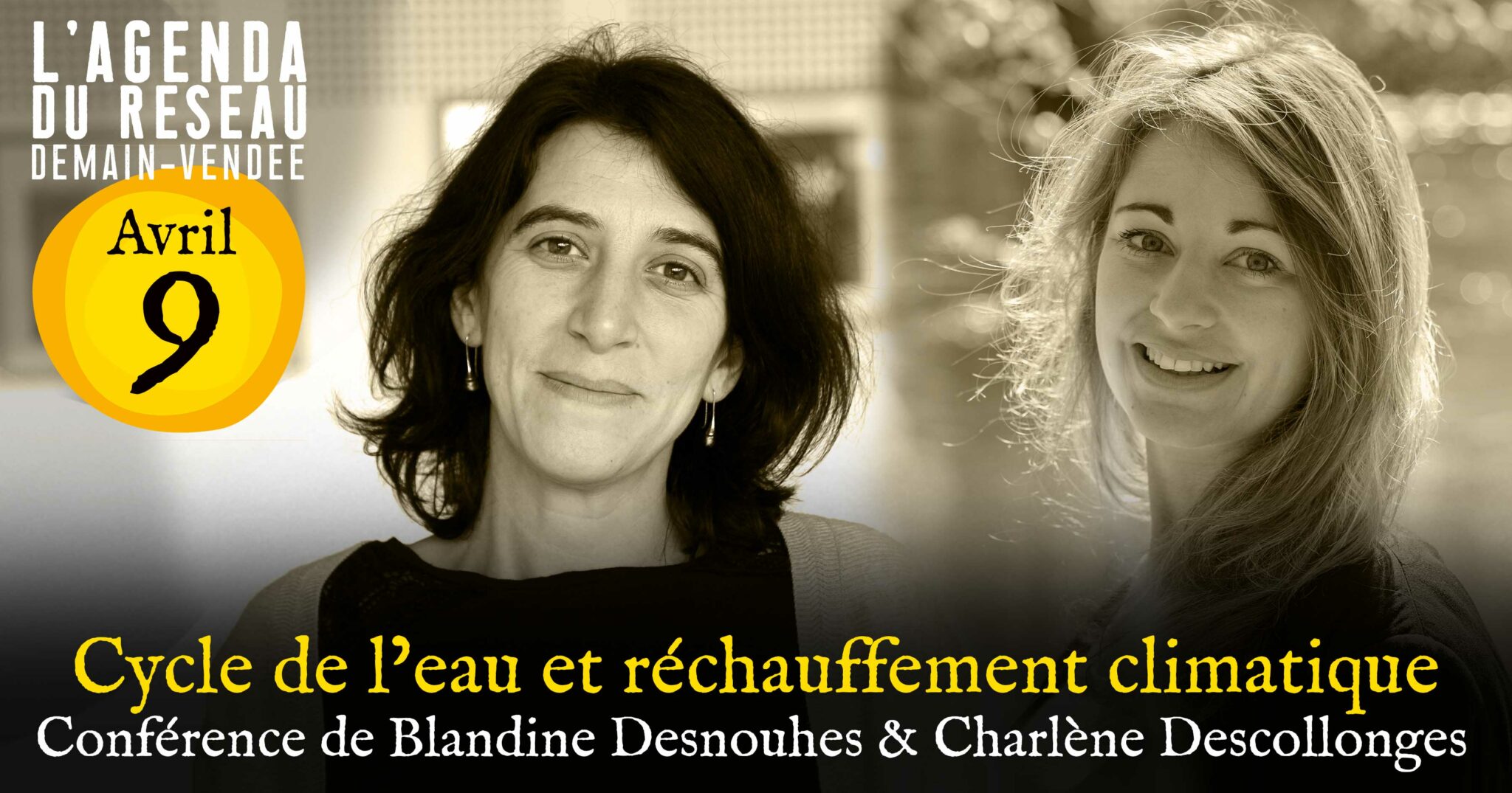 Le 9 avril [conférence] Cycle de l'eau et réchauffement climatique ...